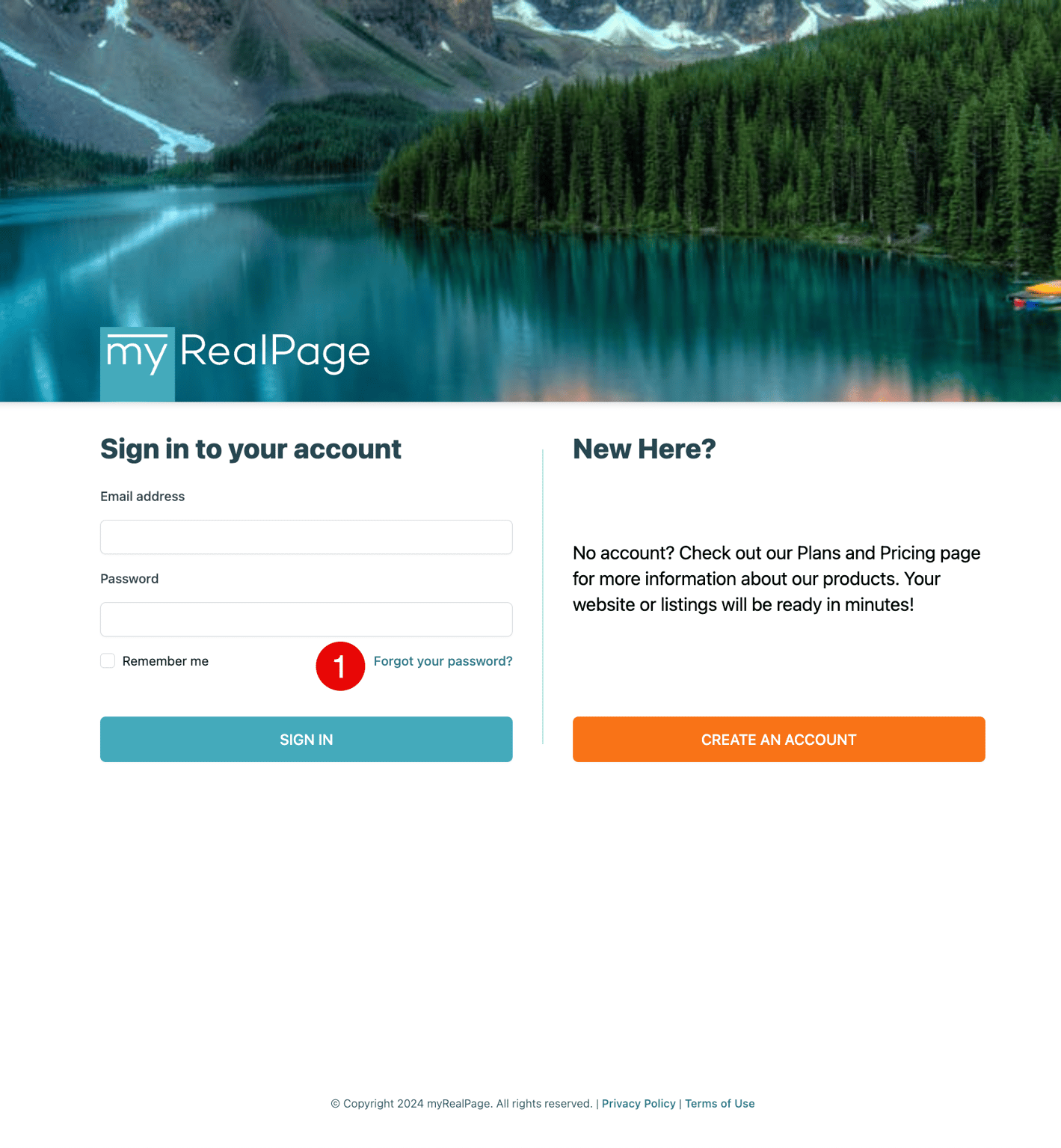How do I find my password to log in?