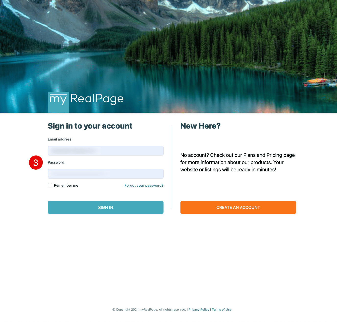 How do I find my password to log in?