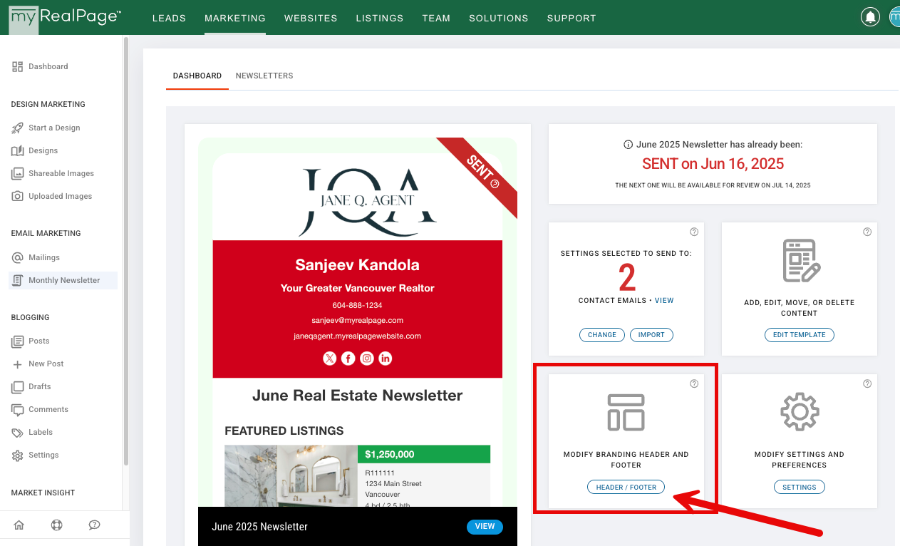 How To Complete Email Branding Header & Footer